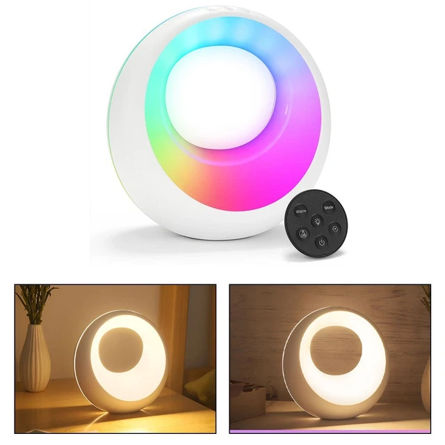 TOUCH SENSITIVE TABLE Lamp with RGB Colors and Remote Control for ...