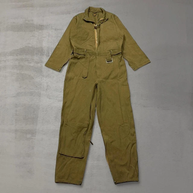 VINTAGE 40S WW2 USA Air Force Type A-4 Wool Flight Suit Coveralls Size ...