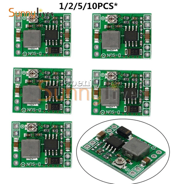 MINI DC-DC CONVERTER Step Down Module Adjustable Power Supply 4.5-28V ...