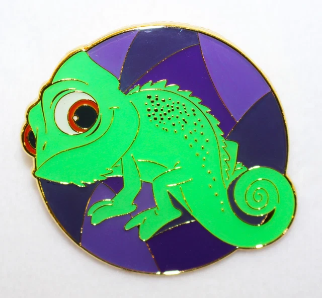 DISNEY PRINCESS SIDEKICKS Portrait Pin Blind Box - Rapunzel Tangled ...