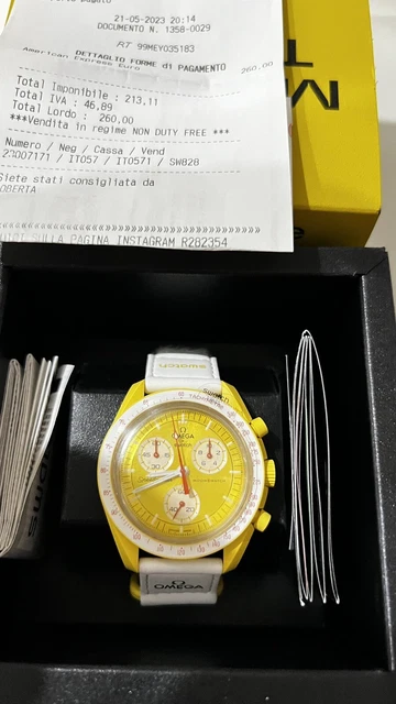 OMEGA X SWATCH MOONSWATCH MISSION TO THE SUN SPEEDMASTER Bioceramic ...