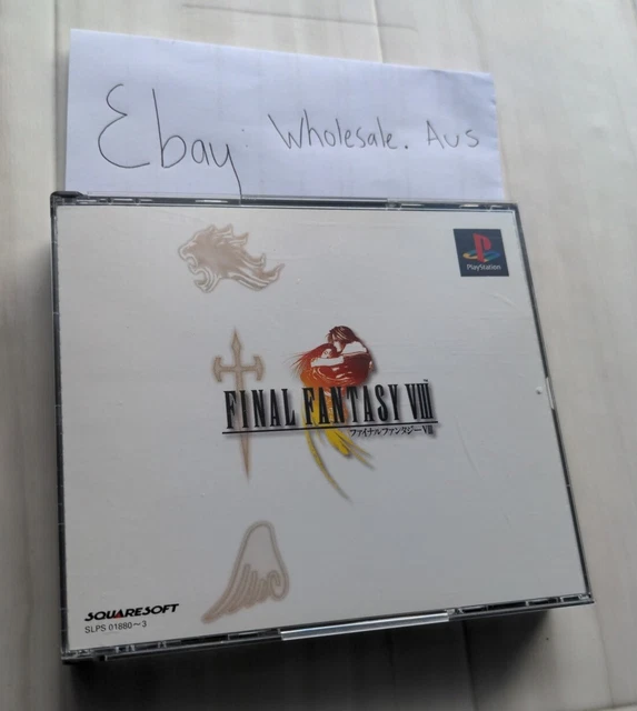 FINAL FANTASY 8 Complete VIII FF8 FFVIII PS1 PlayStation NTSC-J JAPANESE VERSION $71.50 ...
