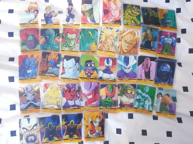 36 CARTES dragon ball dbz lamincards laminacards italiennes Films EUR ...