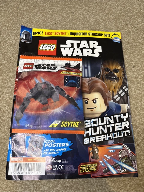 LEGO STAR WARS magazine #117 2024 + Epic Scythe: Ltd Ed Inquisitor ...