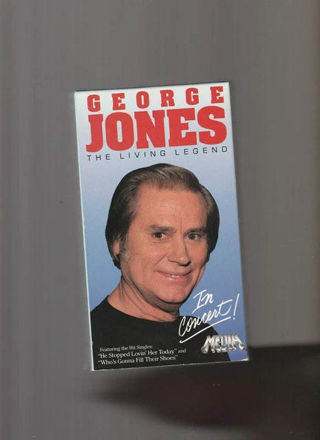 GEORGE JONES - The Living Legend in Concert (VHS) $4.94 - PicClick CA