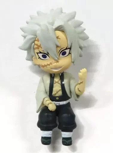 DEMON SLAYER SANEMI Shinazugawa Mini Figure Sitting Kimetsu no Yaiba £ ...