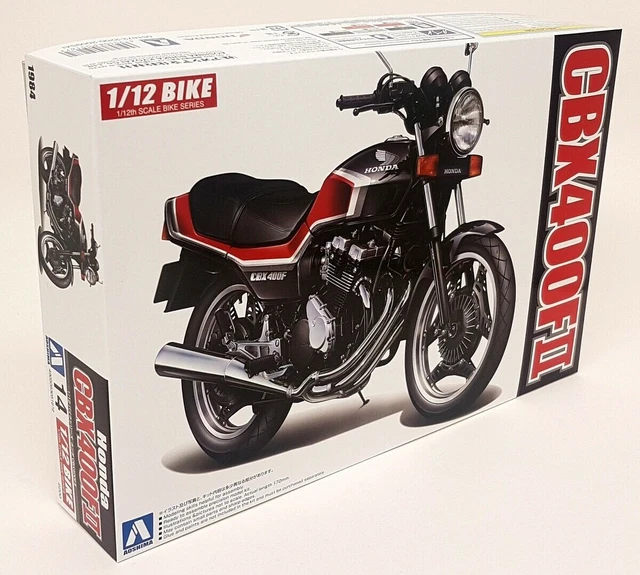 AOSHIMA 1/12 SCALE - Honda CBX 400 F2 1984 Plastic Model Motorbike Kit ...