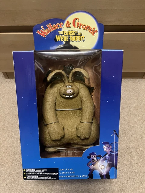 WALLACE & GROMIT NIB Curse Of The Were Rabbit Figure Mcfarlane Boxed ...