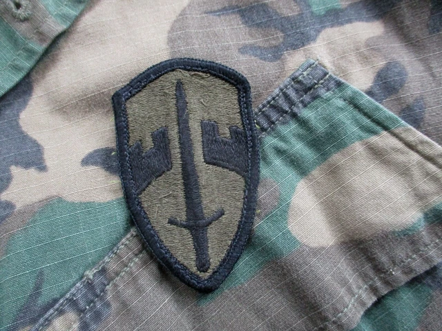 ORIGINAL GENUINE US army MACV MAC V VIETNAM WAR SPECIAL FORCES BADGE ...