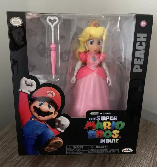 The Super Mario Bros Movie Princess Peach 5 Figure Jakks Pacific Brand