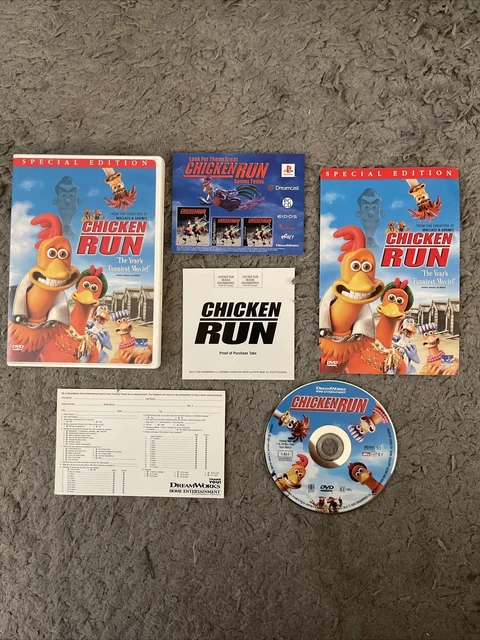 CHICKEN RUN (DVD, 2000, Widescreen) Special Edition ~Very Good £4.80 ...