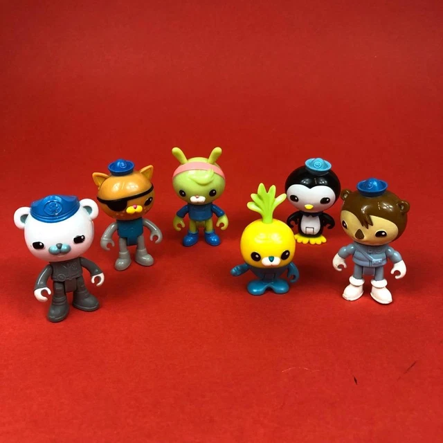 CBEEBIES OCTONAUTS ACTION Figures x 6 Toy Set Bundle Job Lot Collection ...