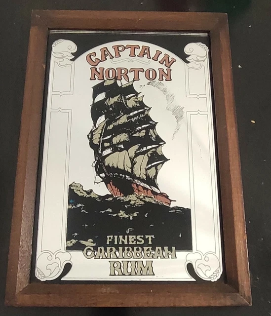 QUADRO A SPECCHIO Captain Norton finest Caribbean rum EUR 70,00 ...