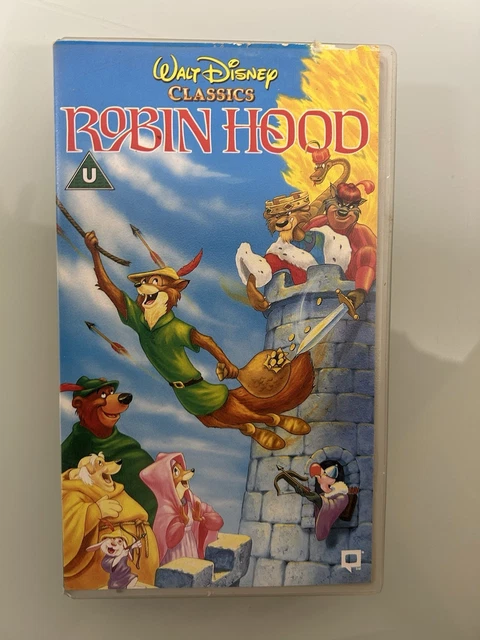WALT DISNEY CLASSICS Robin Hood VHS Tape PAL £4.36 - PicClick UK
