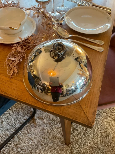 CLOCHE COUVRE PLAT . Christofle Métal argenté EUR 109,00 - PicClick FR