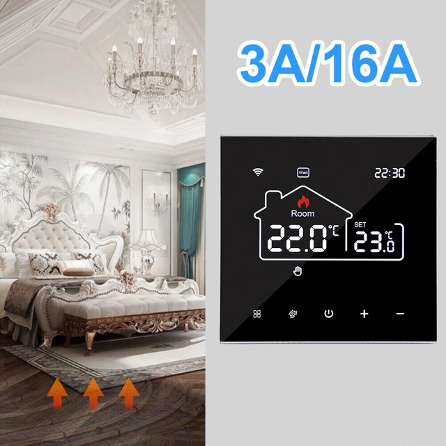 THERMOSTAT INTELLIGENT WIFI, Chauffage éLectrique au Sol, Eau, ChaudièRe à 8205 EUR 28,06 ...