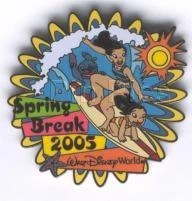 DISNEY SPRING BREAK Lilo Stitch and Nani Pin £24.28 - PicClick UK