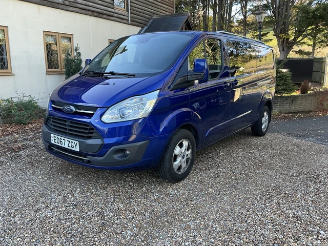 FORD TRANSIT CUSTOM 290 Limited Crew Cab lwb L2H1 £9,995.00 - PicClick UK