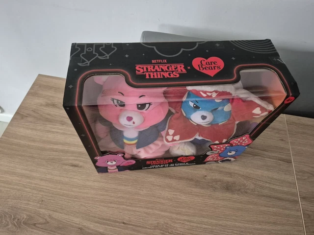 NEW LIMITED EDITION Care Bears 30cm Stranger Things Eleven & Demogorgon ...