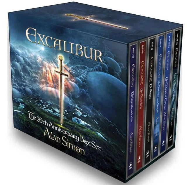 ALAN SIMON EXCALIBUR The 20th Anniversary Box Set 6 x CD / DVD Limited ...