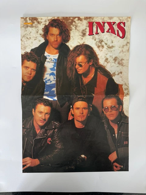 INXS MEDIUM SIZED Old School Poster - RARE £14.99 - PicClick UK