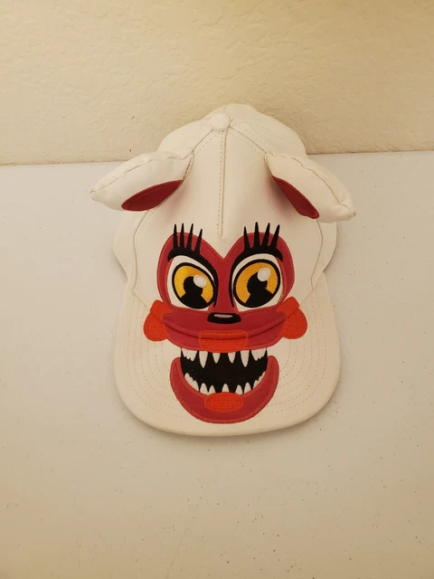 FIVE NIGHTS AT Freddys - Funtime Foxy Adjustable Hat - White - 115665 ...