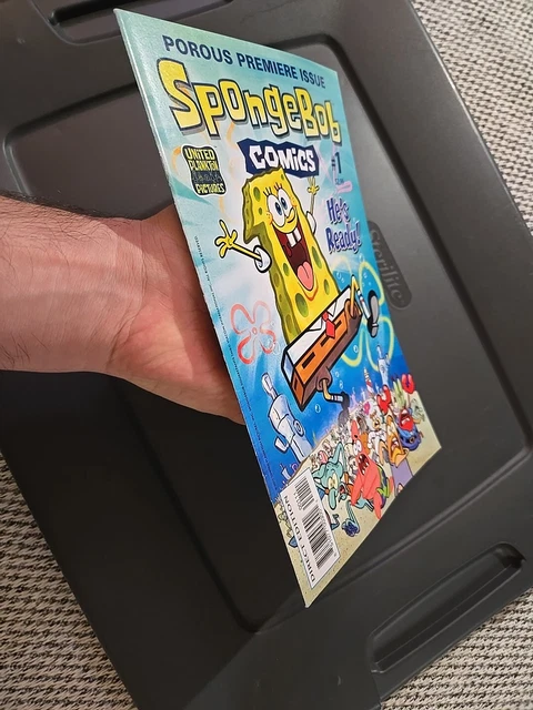 SPONGEBOB COMICS #1 Sherm Cohen A Cover United Plankton Pictures ...
