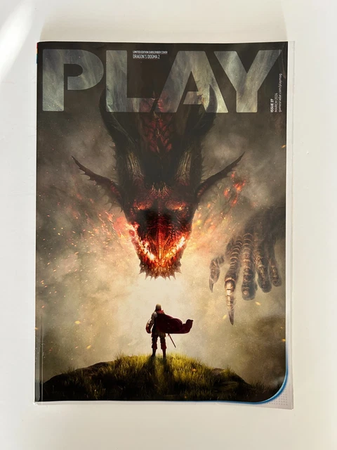 PLAY MAGAZINE ISSUE 37 / March 2024 / Dragon's Dogma / Subscriber Cover ...