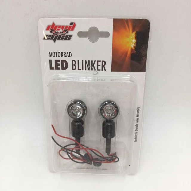 DEVIL EYES 611000 Micro LED-Mini-Blinker-Set aus Metall Micro ...