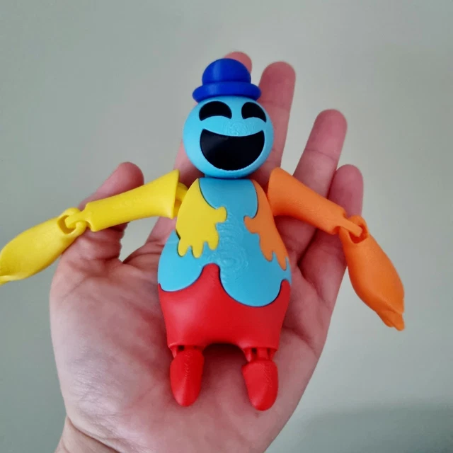 DOEY THE DOUGHMAN - Poppy Playtime Chapter 4 Inspired 3D Printed Flexi ...