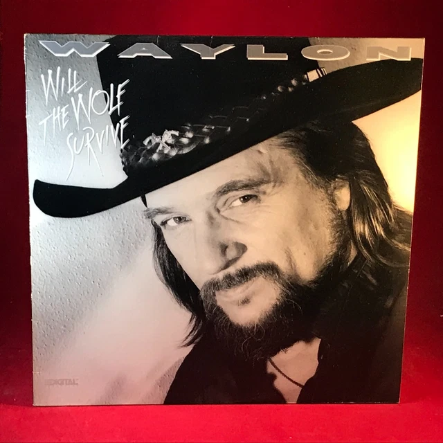 WAYLON JENNINGS WILL The Wolf Survive 1985 UK vinyl LP Suddenly Single ...