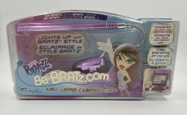 BRATZ LIGHT UP with Bratz Style Bratz Be-bratz.com USB Purple Lamp New ...