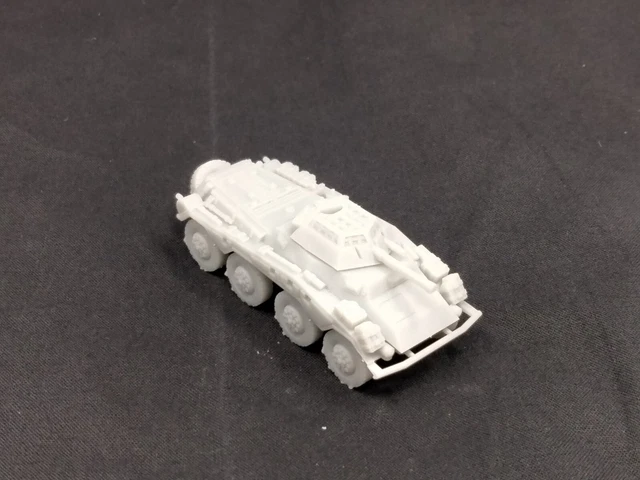 GERMAN WW2 SDKFZ 234/1 Armored Car 15mm 1/100 Flames of War £6.59 ...