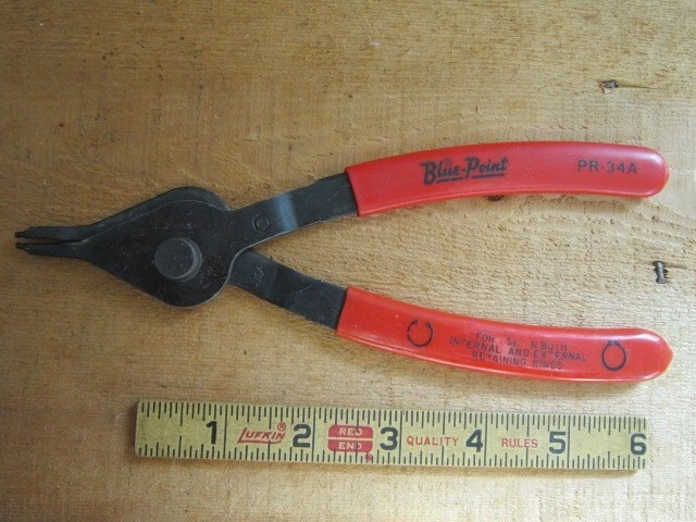 BLUE POINT PR34A Circlip Pliers Convertible Adjustable Snap-On Tools ...