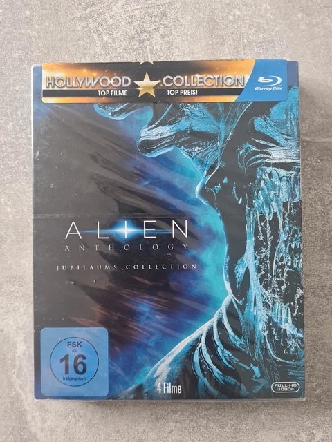 ALIEN ANTHOLOGY - Jubiläums Collection [Blu-ray] 4 Filme NEU OVP EUR 19 ...