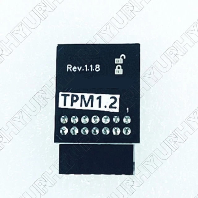 1PC TPM 1.2 Security Module Trusted Platform Module For MSI 14PIN LPC 1 ...