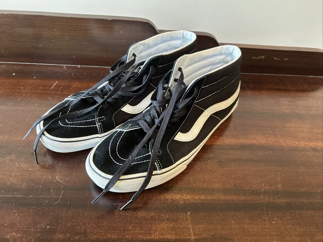 VANS SK8 HI Pro Suede Black Sneakers Skate Shoes US12 Mens ...