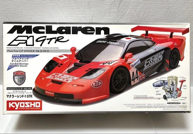 KYOSHO MCLAREN F1 GTR Pure Ten RC Radio Control Car Kit £402.16 ...