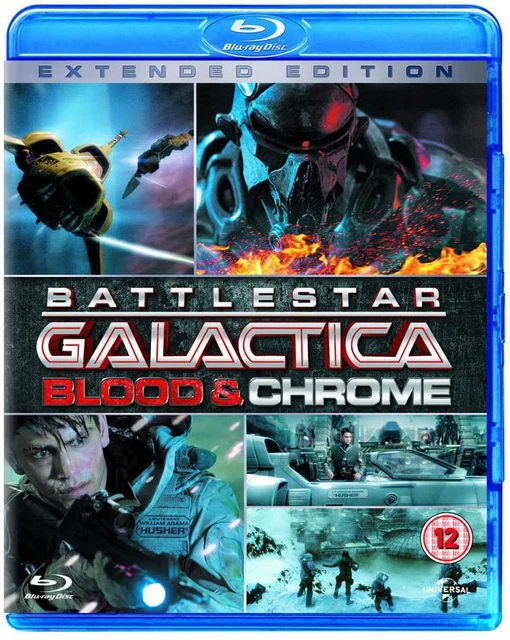 BATTLESTAR GALACTICA: BLOOD and Chrome (Blu-ray) Lili Bordan Zak ...