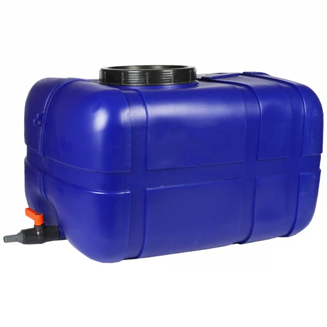 WATER TANK WITH tap 160L drinking water tank rain barrel plastic barrel ...