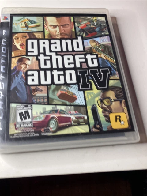 GRAND THEFT AUTO IV GTA 4 (Sony PlayStation 3,2008) Tested $4.50 ...