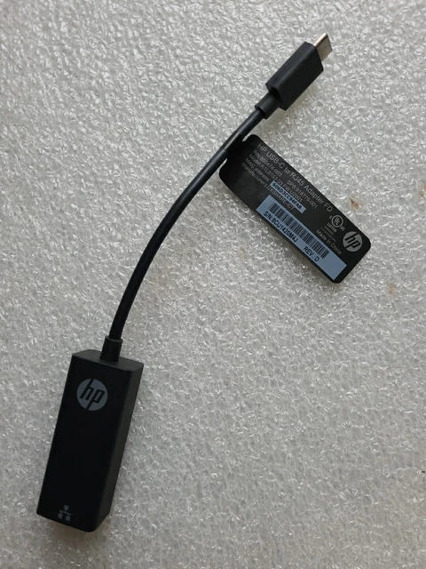 HP USB-C TO RJ45 Adapter RTL8153-03 £7.00 - PicClick UK