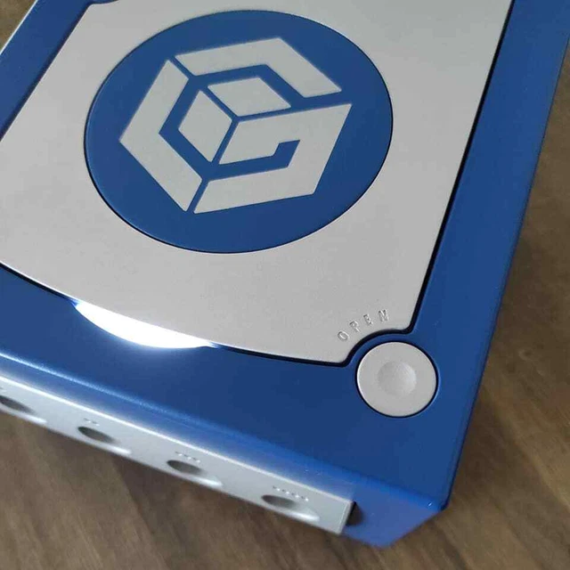 CONSOLE NINTENDO GAMECUBE custom silbablu mod pico boot sd2sp2 swiss ...