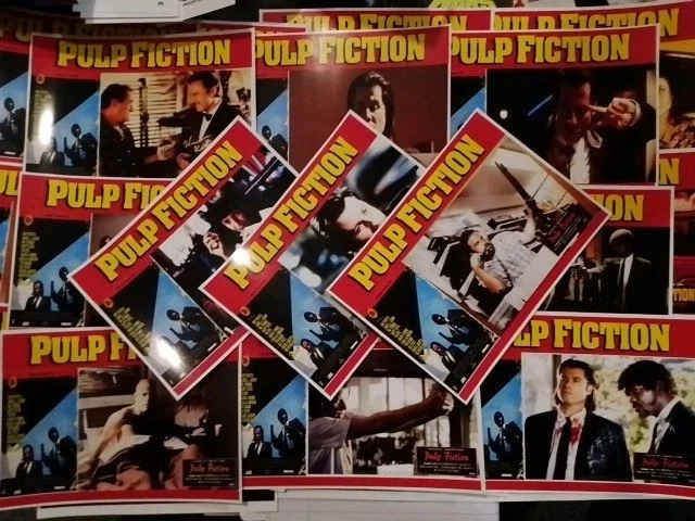 PULP FICTION. 12 Unofficial Glossy 7x5ins Lobby Cards. New. Set 1. £12. ...