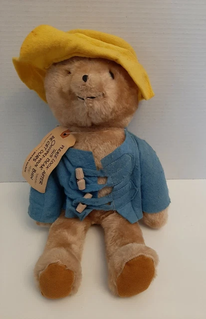 VINTAGE 1977 PADDINGTON Bear By Eden Toys * With Tag * 16 inch $23.05 - PicClick CA