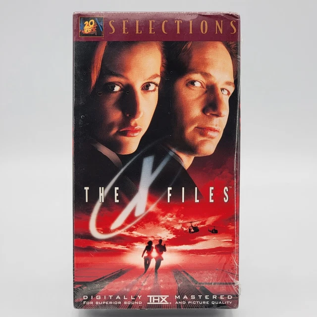 VINTAGE 2001 THE X-Files Movie VHS Cassette Sealed New Sci-Fi Mystery ...