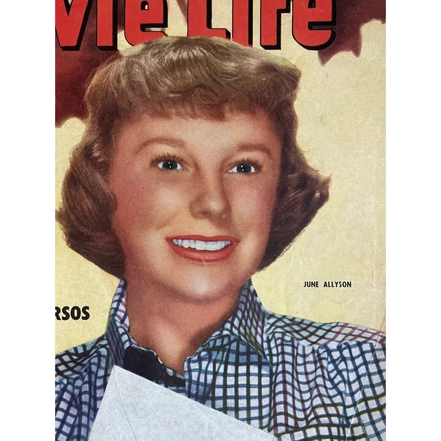 VINTAGE MAGAZINE JUNE Allyson Movie Life November 1950 On Cover ...