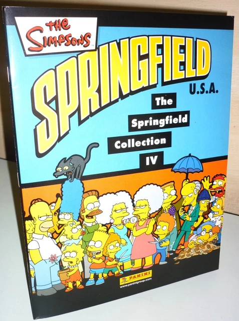 ALBUM FIGURINE PANINI-THE Simpsons-Collection Iv-Quasi Completo-Ottimo ...
