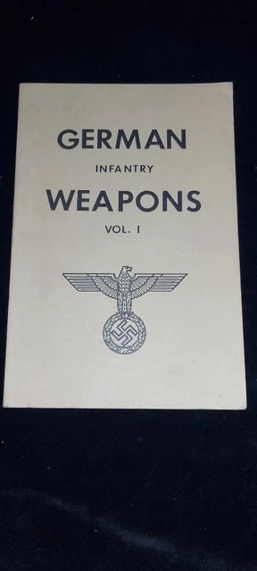GERMAN INFANTRY WEAPONS I ed. McLean WW2 history military intelligence ...