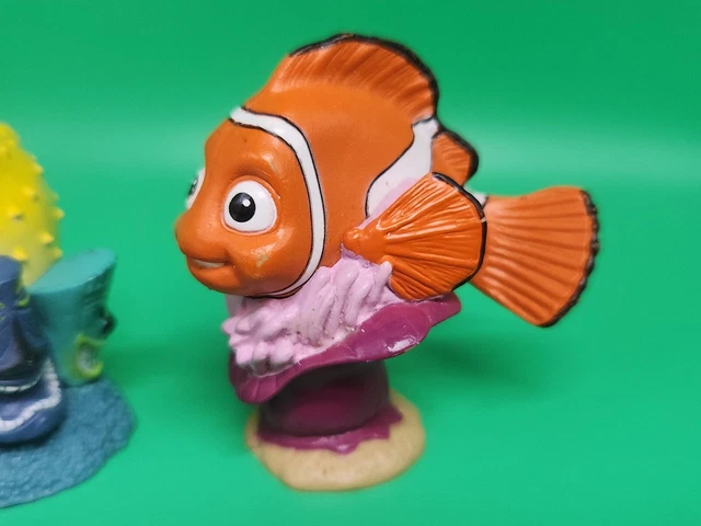DISNEY FINDING NEMO Bloat The Yellow Puffer Fish Bloatfish Toy Figure ...